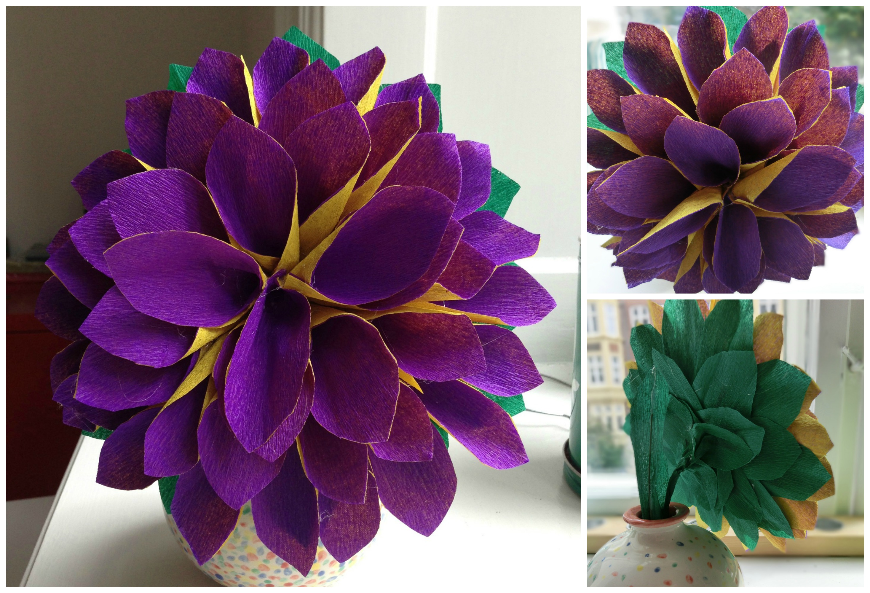 Making Paper Flowers – Dejlige Days