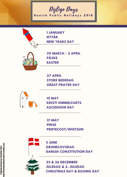 Public Holidays and Danish celebrations – Dejlige Days